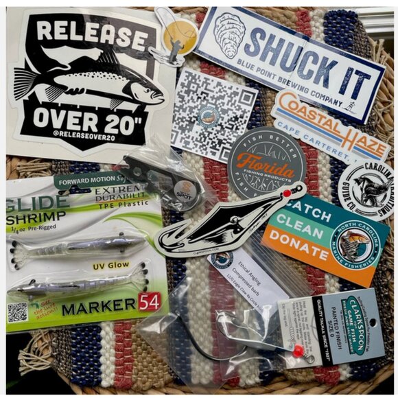 Clarkspoon | Games | Fishing Gift Hooks Lures Decals Ethical Barb ...